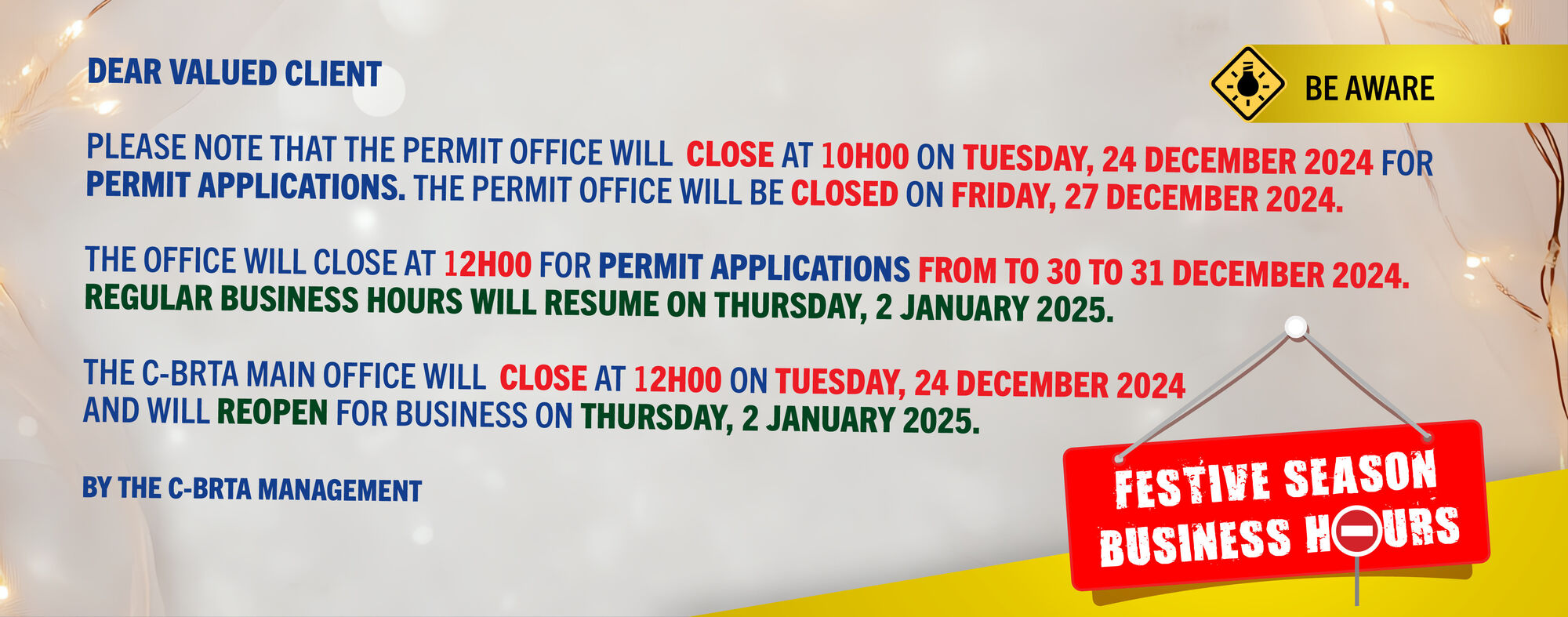 The Cross-Border Road Transport Agency